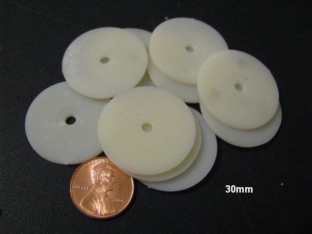 20 Plastic Craft Discs Choose Size 20mm to 50mm for Teddy Bear Joints ...