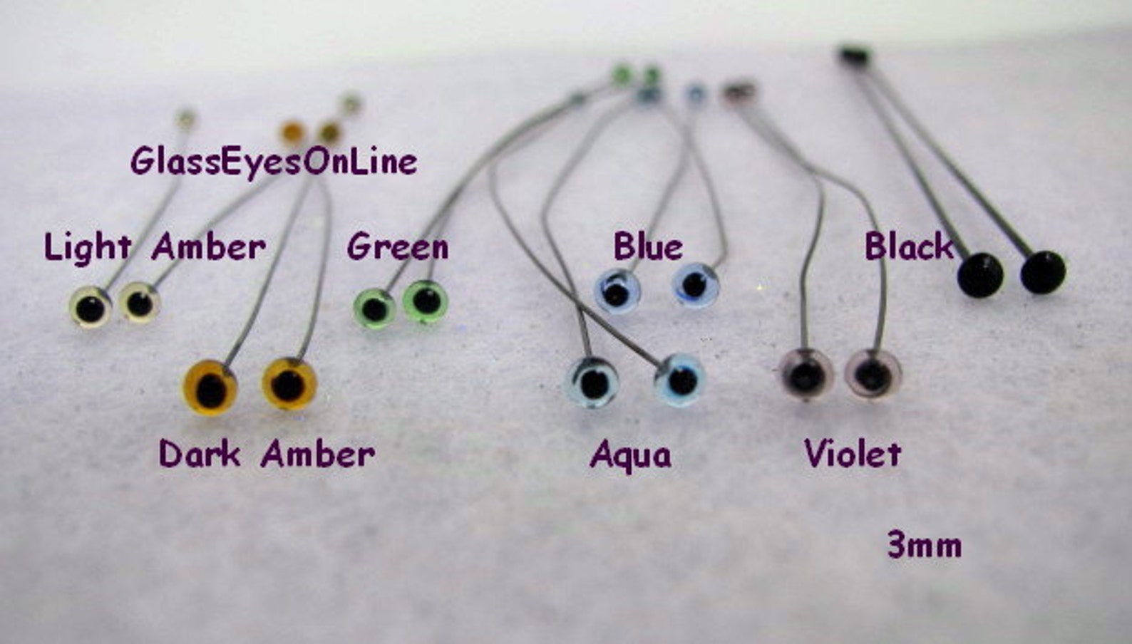 14 PAIR 2mm or 3mm or 4mm or 5mm or 6mm or 7mm or 8mm German | Etsy