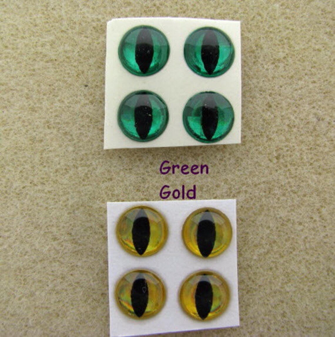 50 PAIR 3mm or 4mm or 6mm Slit Pupil Fish Lure Eyes Free - Etsy