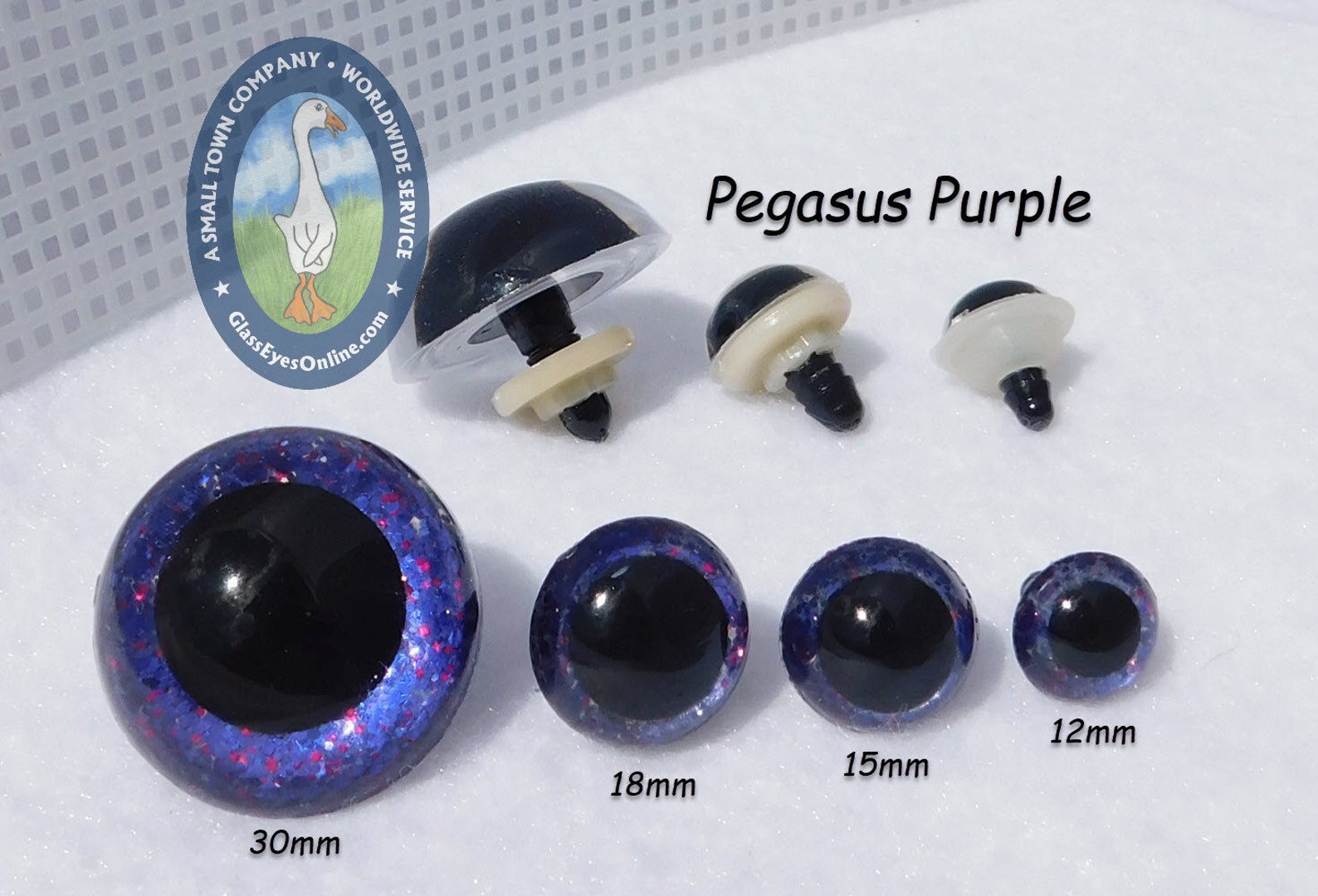 6 PAIR Safety Eyes Enchanted Series Hand Painted 9mm to 45mm Fantasy ...