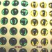 50 PAIR 3mm or 4mm or 6mm Slit Pupil Fish Lure Eyes Free Shipping in ...