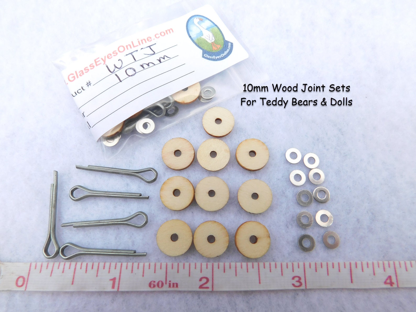 5 Ply-wood Joints Size 6mm to 35mm for Complete Teddy Bear or Doll to ...