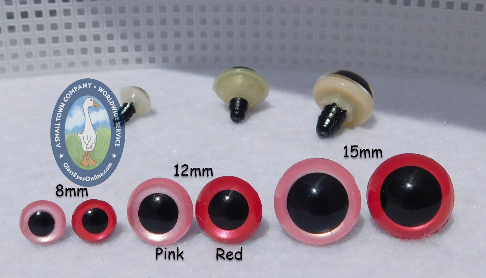 15 PAIR Safety Eyes Iridescent Hand Painted Color Mix 6mm to | Etsy