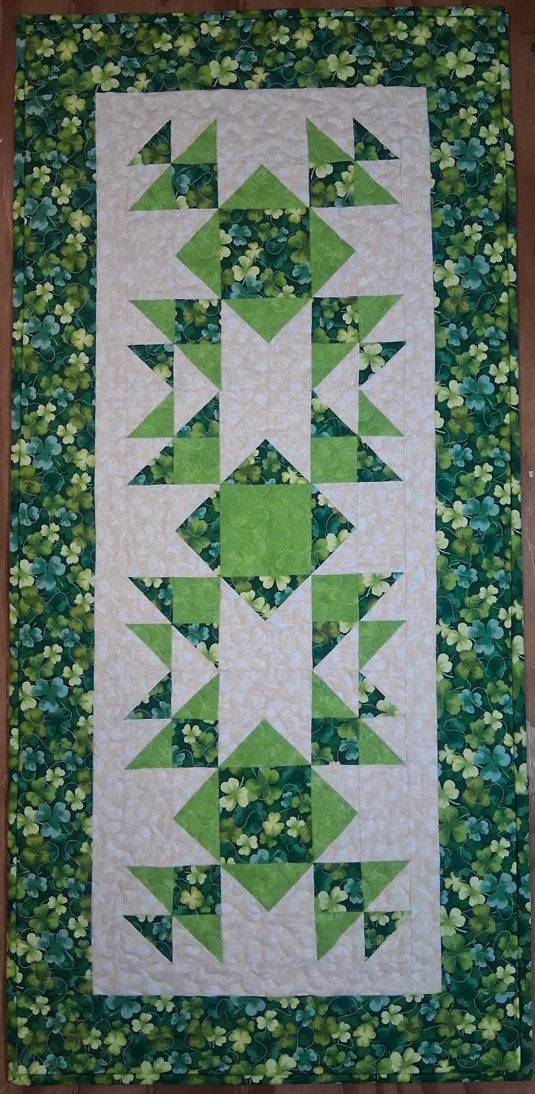 Handmade Irish Table Runner Quilt - Etsy