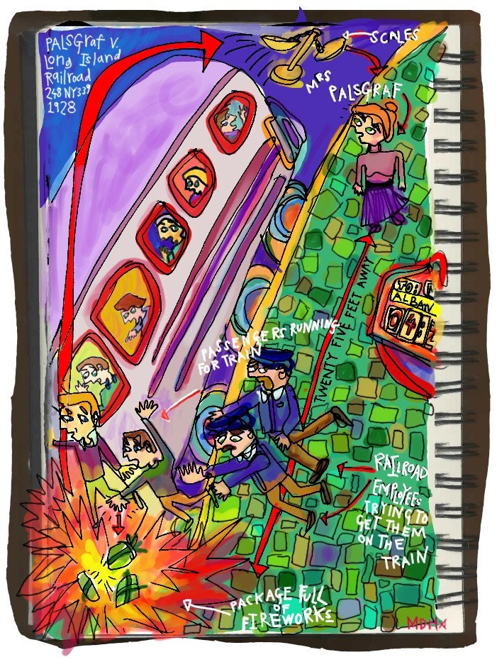 Law School Print: Palsgraf - Etsy