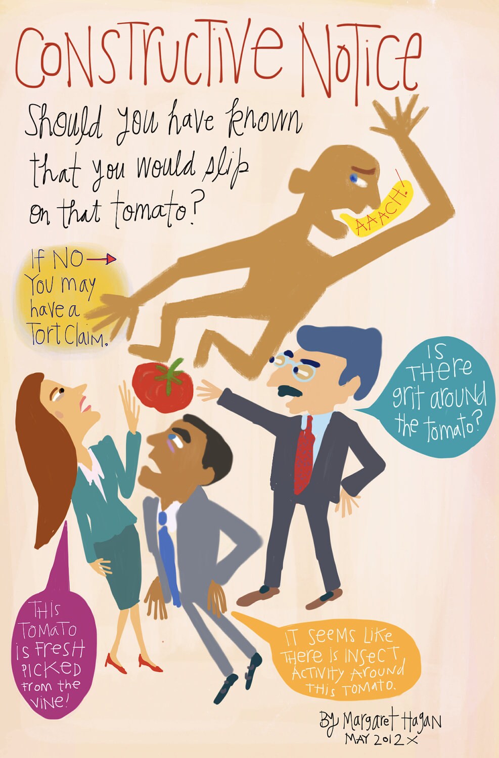 Law School Print: Constructive Notice - Etsy