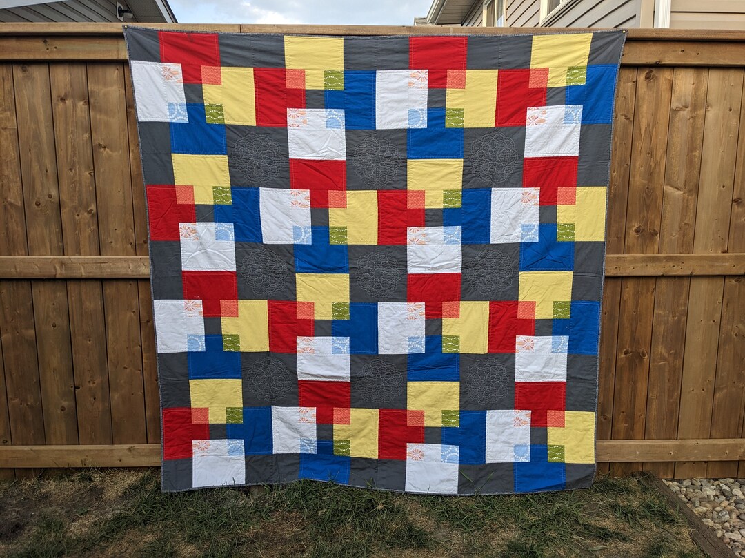 Transparency - A Quick Solids Quilt Pattern, Quilt Pattern Pdf Download, Quick Quilt Pattern ...