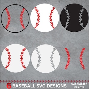 Baseball SVG for Cricut Cutter, Including Baseball PNG and Silhouette ...