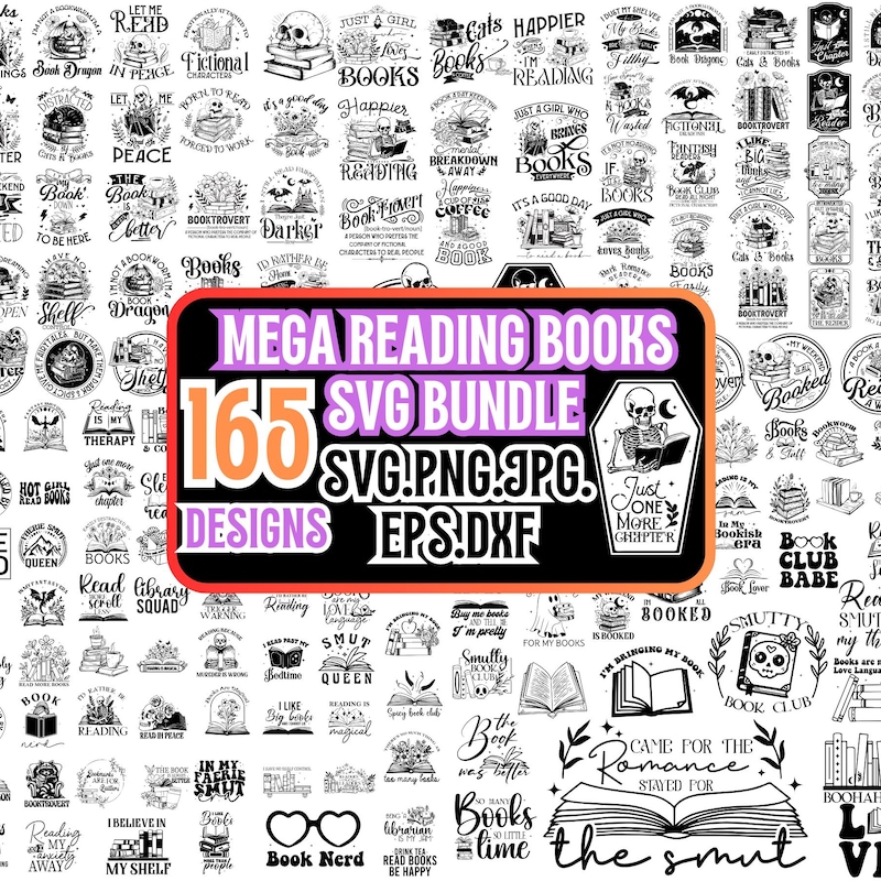 Book Lover Decal Sticker - Etsy