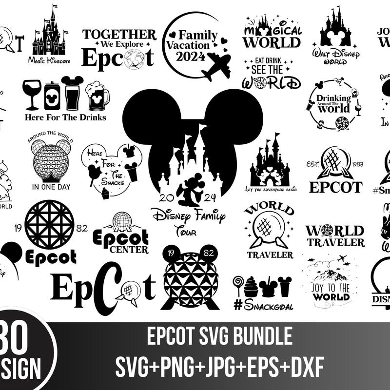 Epcot Svg - Etsy