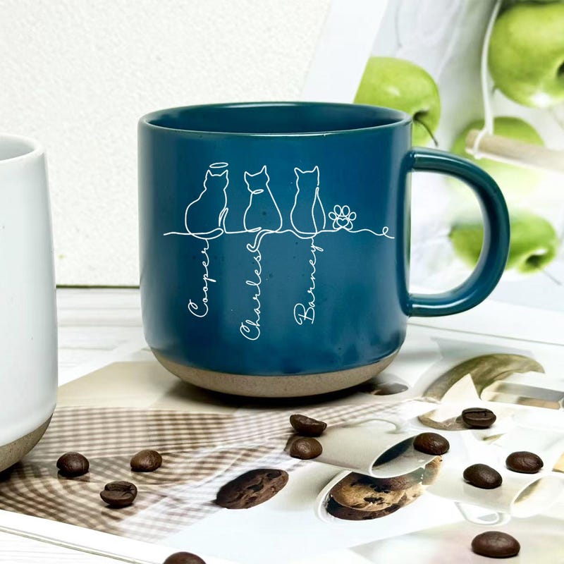 Personalized Cats Mugs - Etsy