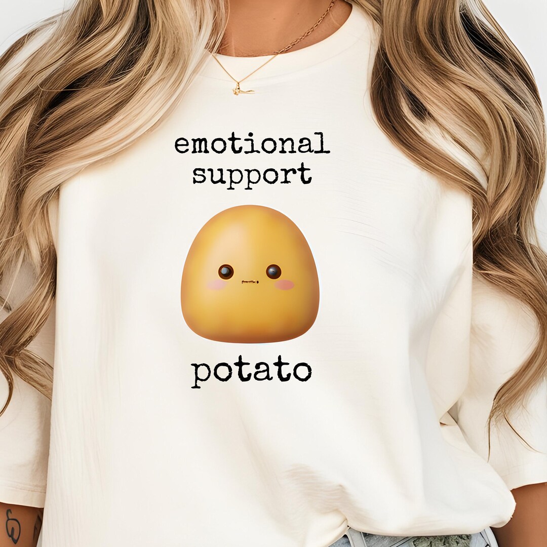 Emotional Support Potato, Positive Potato, Potato Emotes, Potato ...