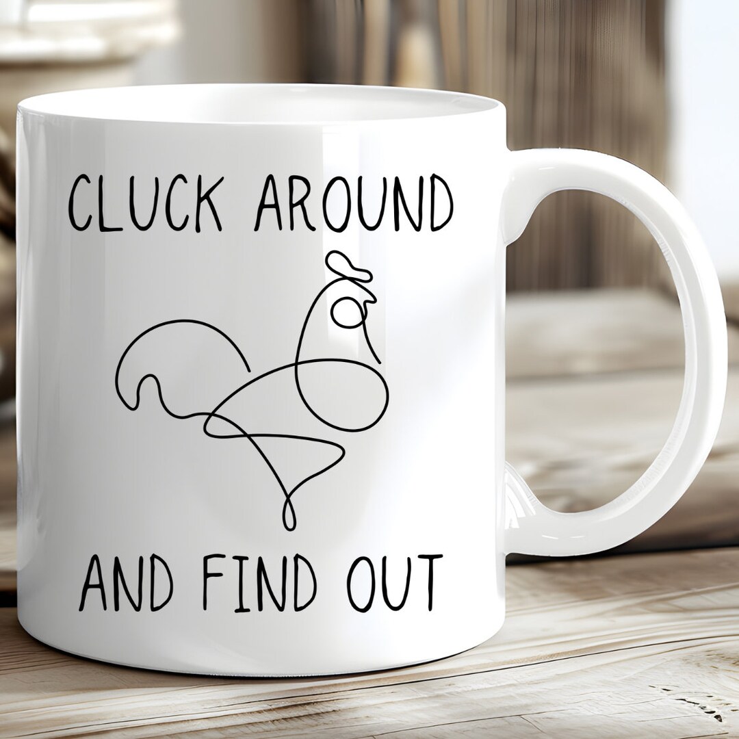 Chicken Mug, Chicken Coffee Mug, Chicken Mugs, Chicken Ceramic Mug ...