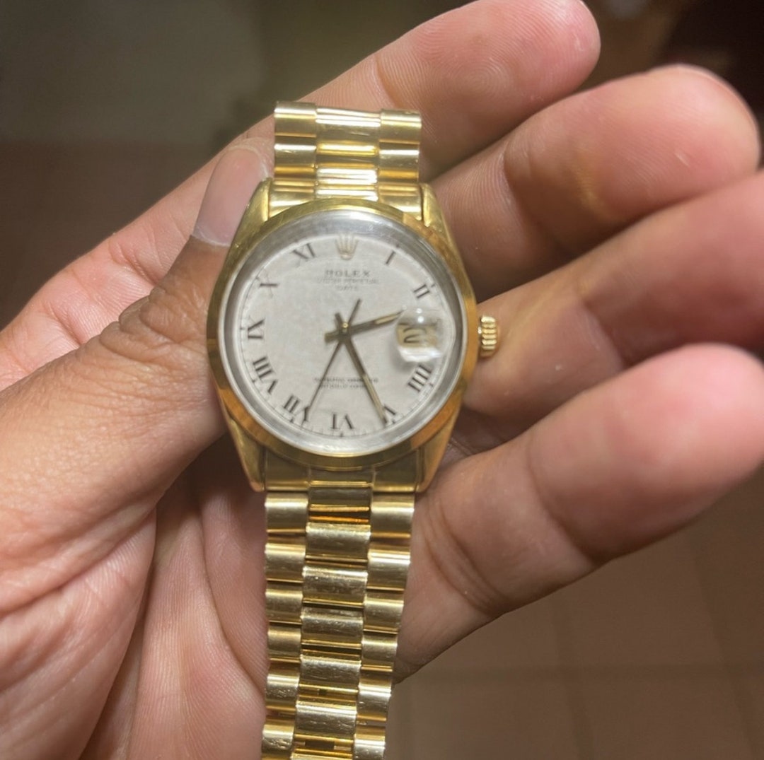 Rolex Oyster Perpetual Date Ref. 15505 - Etsy