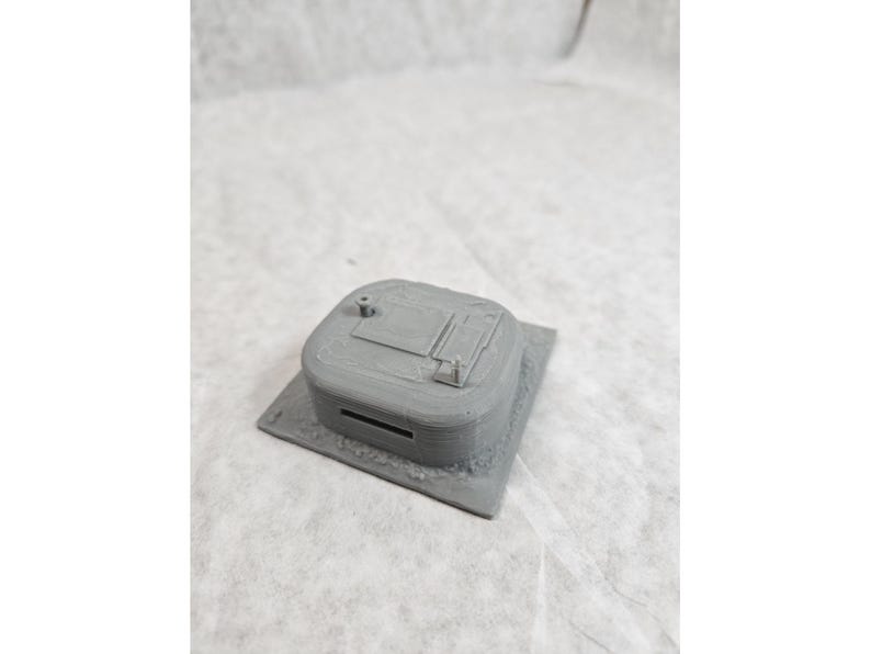 N Scale 1:160 WW2 Style Military Bunker for Model Train Environment (3 ...