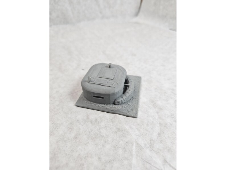 N Scale 1:160 WW2 Style Military Bunker for Model Train Environment (3 ...