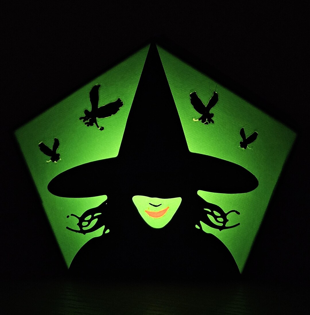 Wicked Witch Desk Light/night Light/wicked - Etsy