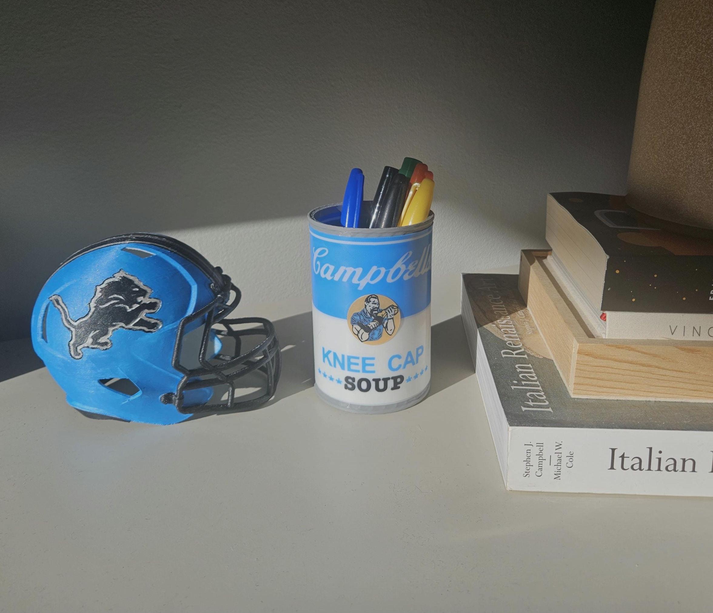 Dan Campbell's Kneecap Soup Can - Koozie 12 Oz Can - Desk Decor - Etsy