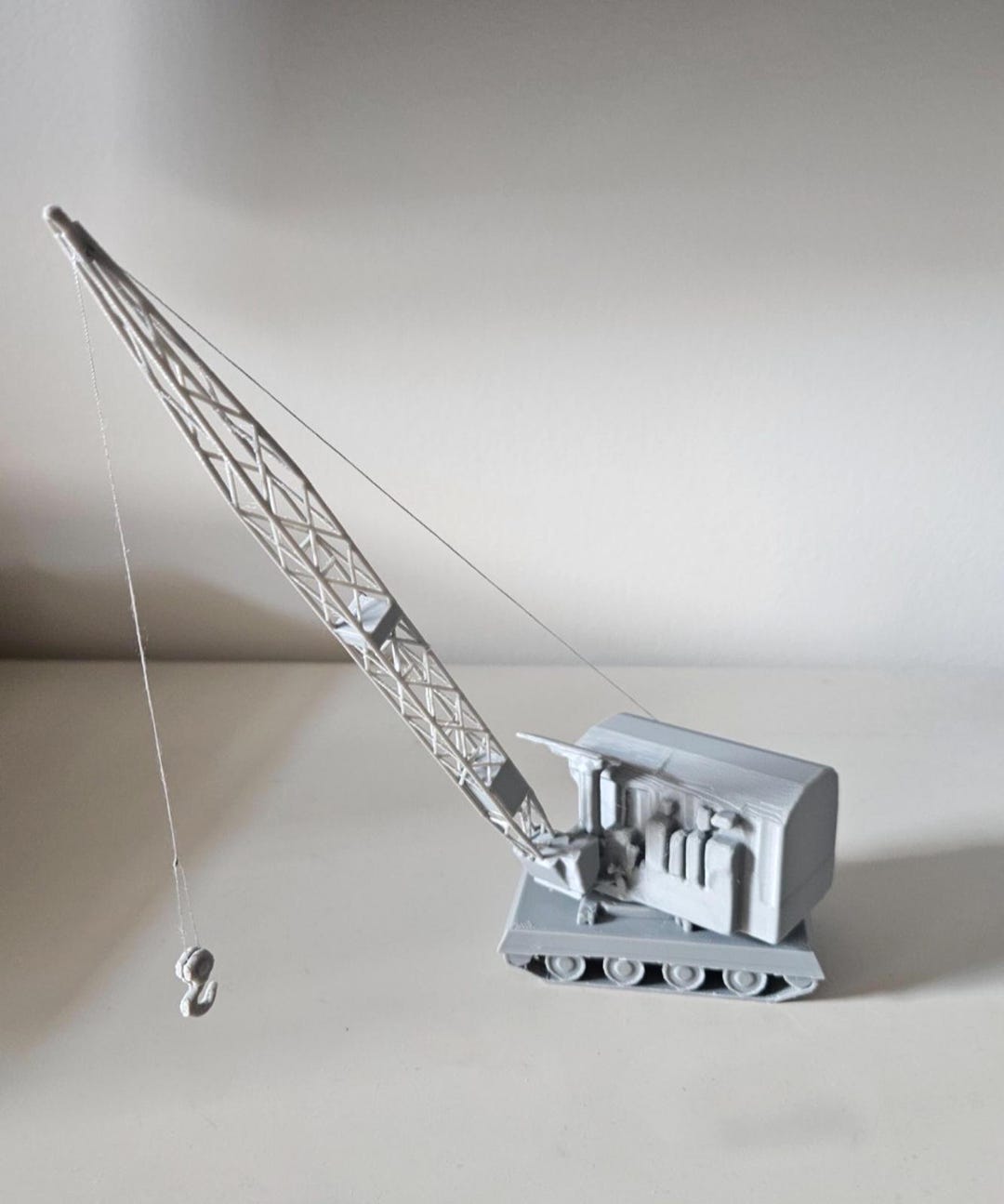 HO Scale 1:87 Crawler Crane for Model Train Environment - Etsy