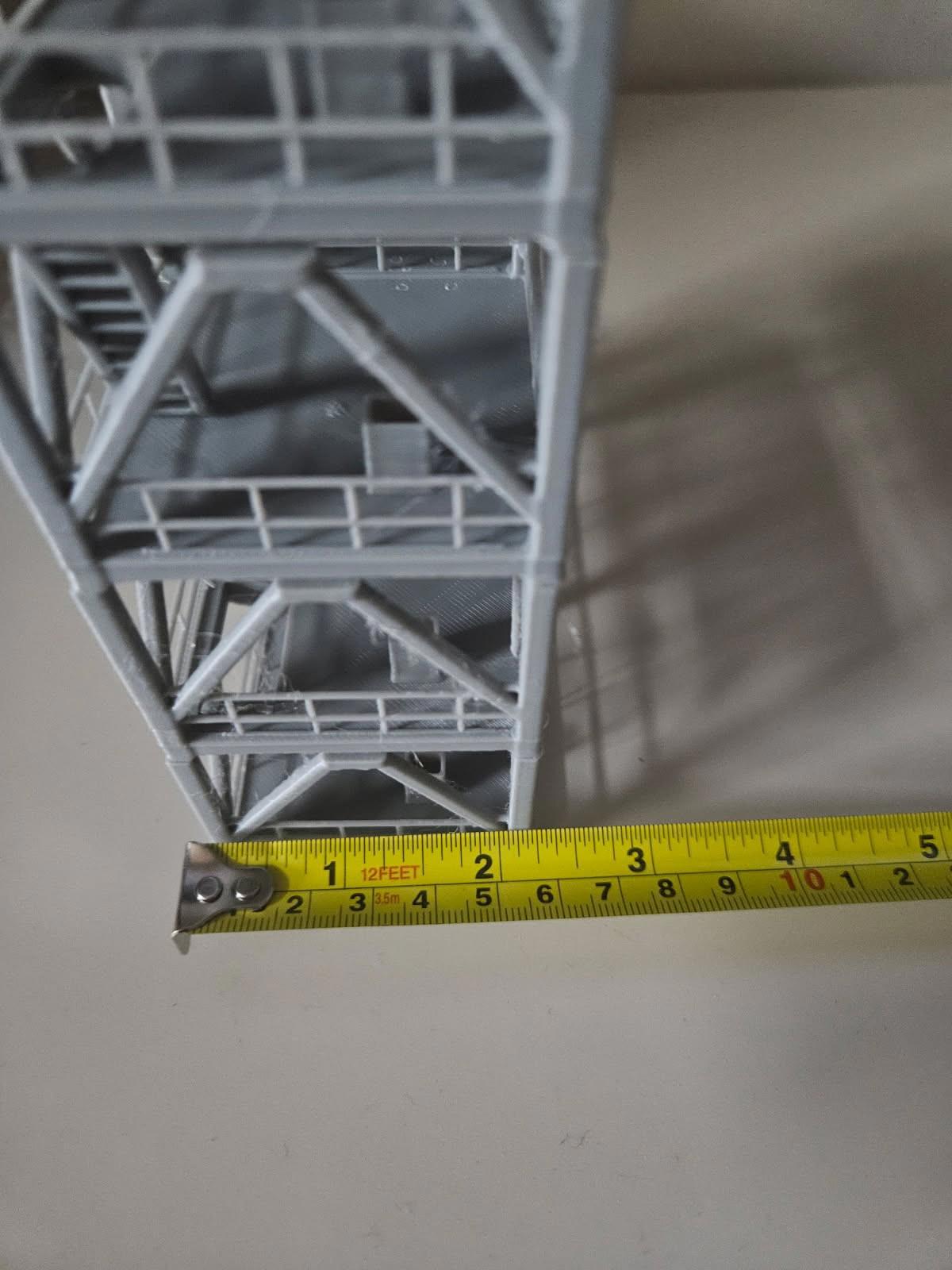 HO Scale 1:87 Wide Radar Tower for Model Train Environment - Etsy