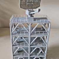 HO Scale Commercial Building: Model Railroad Warehouse With Open Doors ...