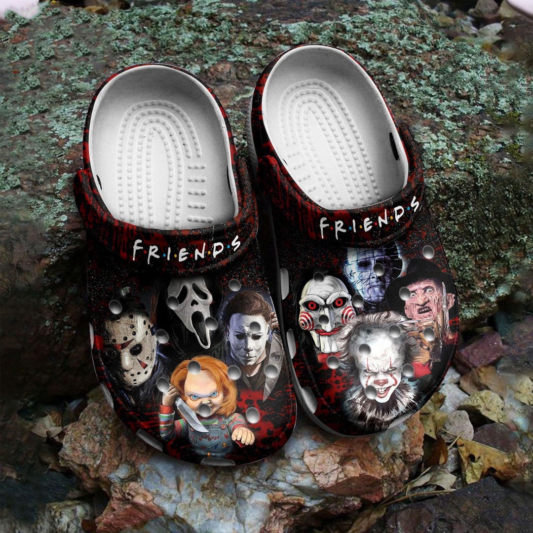 Horror Movie Characters Crocs, Comfortable Crocs Shoes, Halloween Gift ...