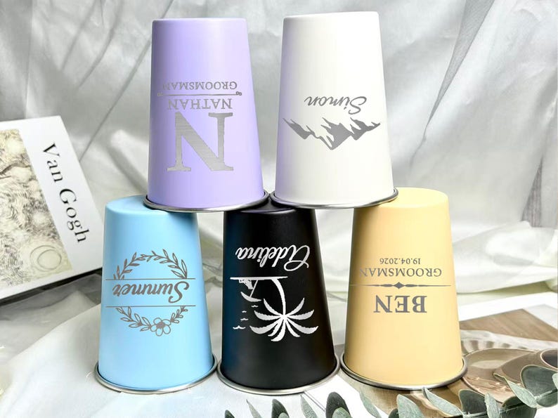Personalized Stainless Steel Pint Cup, Custom LOGO Whiskey Cup for ...