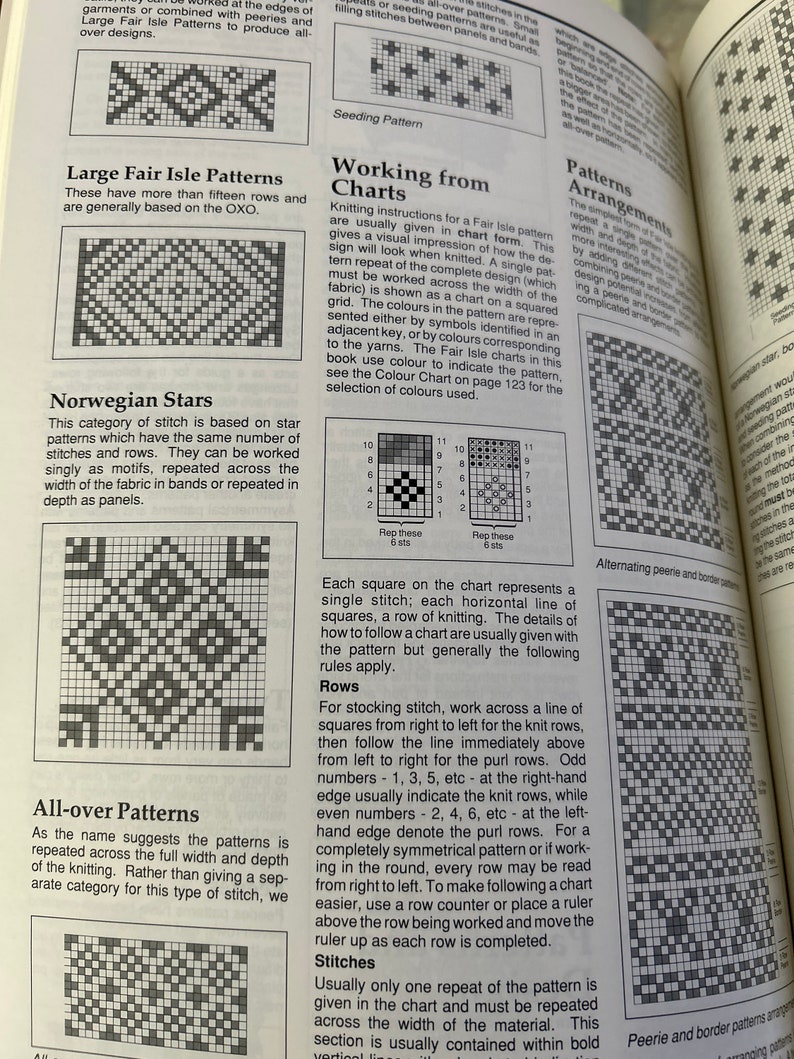 The Harmony Guide to Aran and Fair Isle Knitting : Patterns, Techniques ...