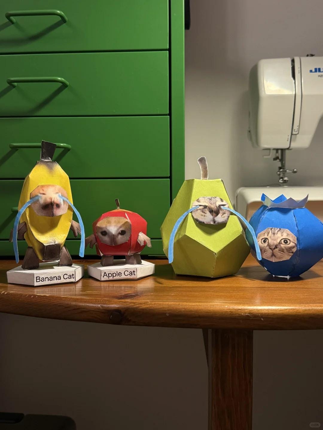 12 Funny Cat Meme Paper Craft PDF Template, Maxwell Cat, Happy Cat ...