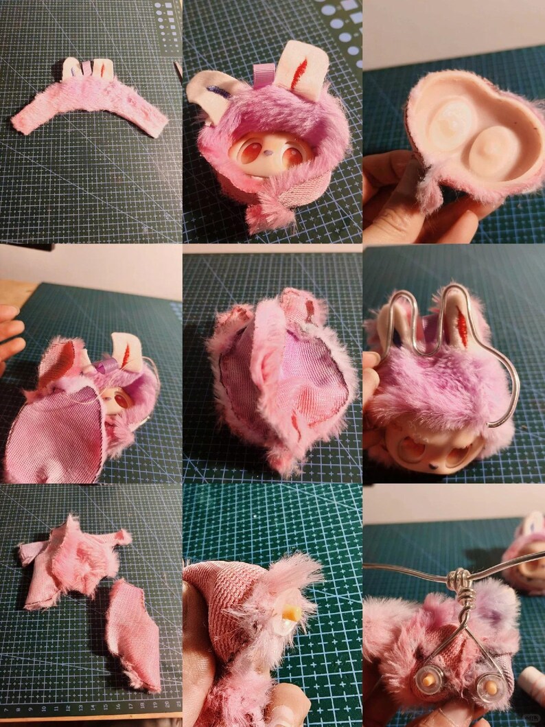 Labubu Doll Sewing Pattern | PDF Sewing Patterns With Tutorial | Labubu ...