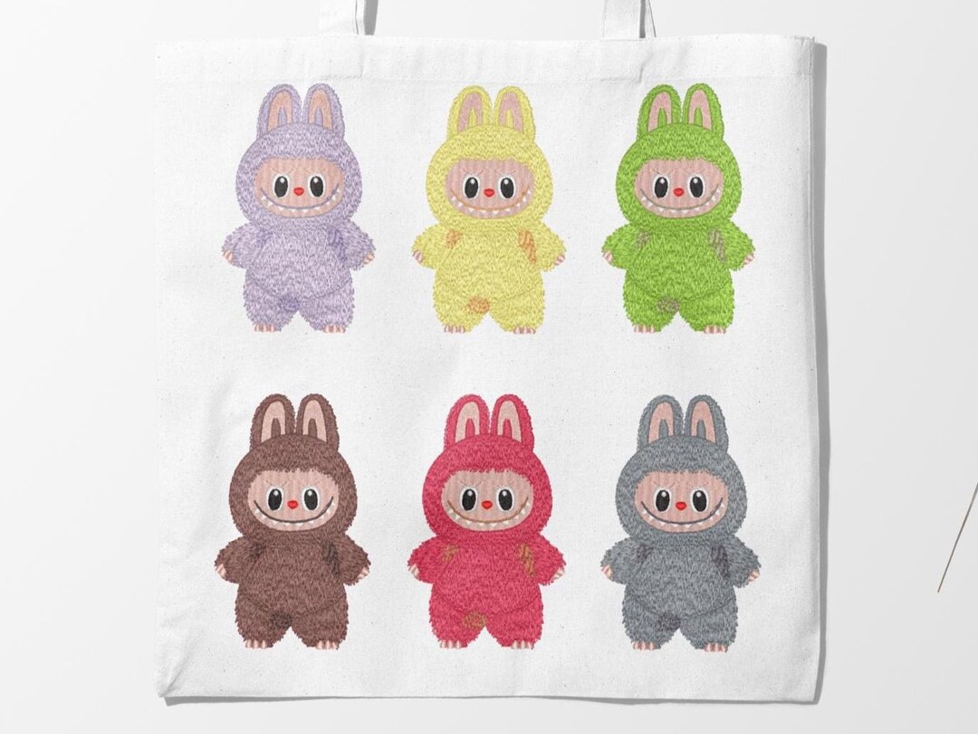 Labubu Embroidery Pattern Machine Files LABUBU the Monster Machine ...