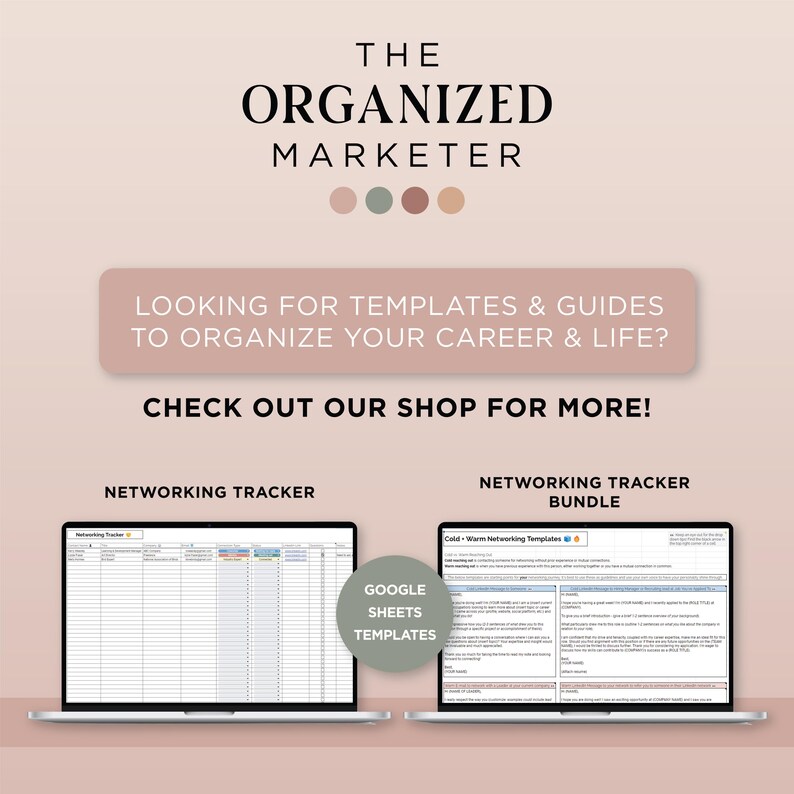 Job Application Tracker Bundle - Etsy