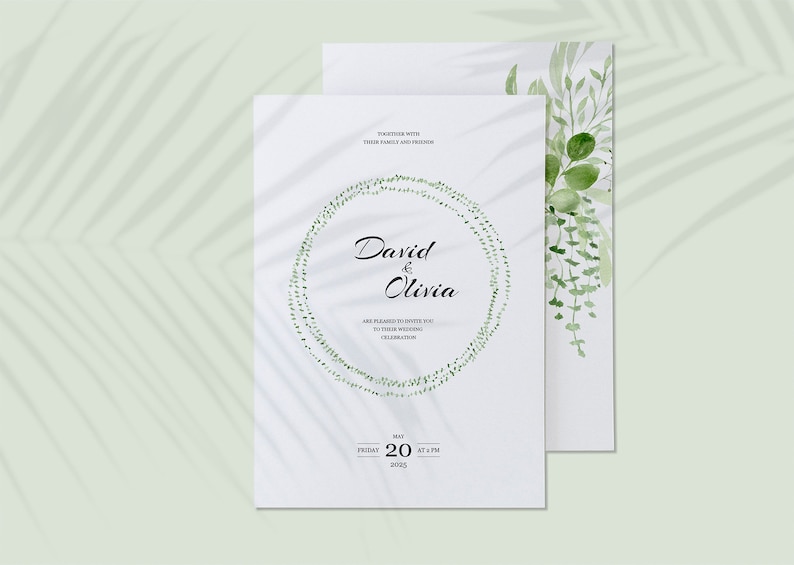 Greenery Watercolor Clipart Collection - Green Leaves Bundle Clip Art ...