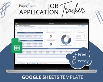 Job Application Tracker | Google Sheets | Job Planner | Interview and ...
