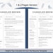 Professional Resume Template for MS Word, Mac Pages, Google Docs ...