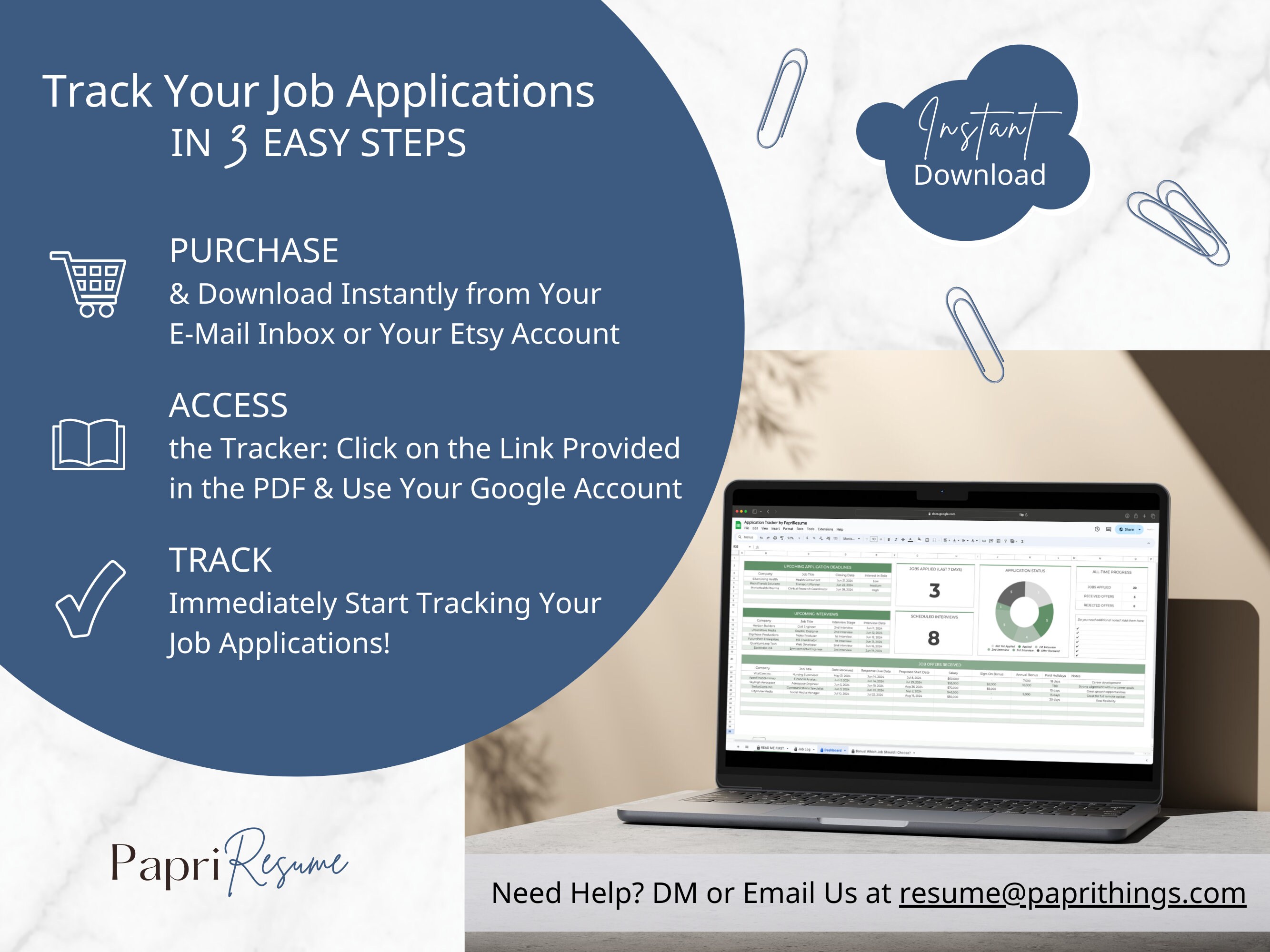 Job Application Spreadsheet Tracker, Job Offers Google Sheets Template ...
