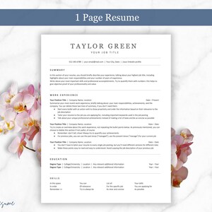 ATS Friendly Resume Template Word, Pages, Google Docs, ATS Resume, ATS ...