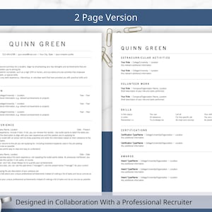Student Resume Template Entry Level, College Resume, Academic Resume ...