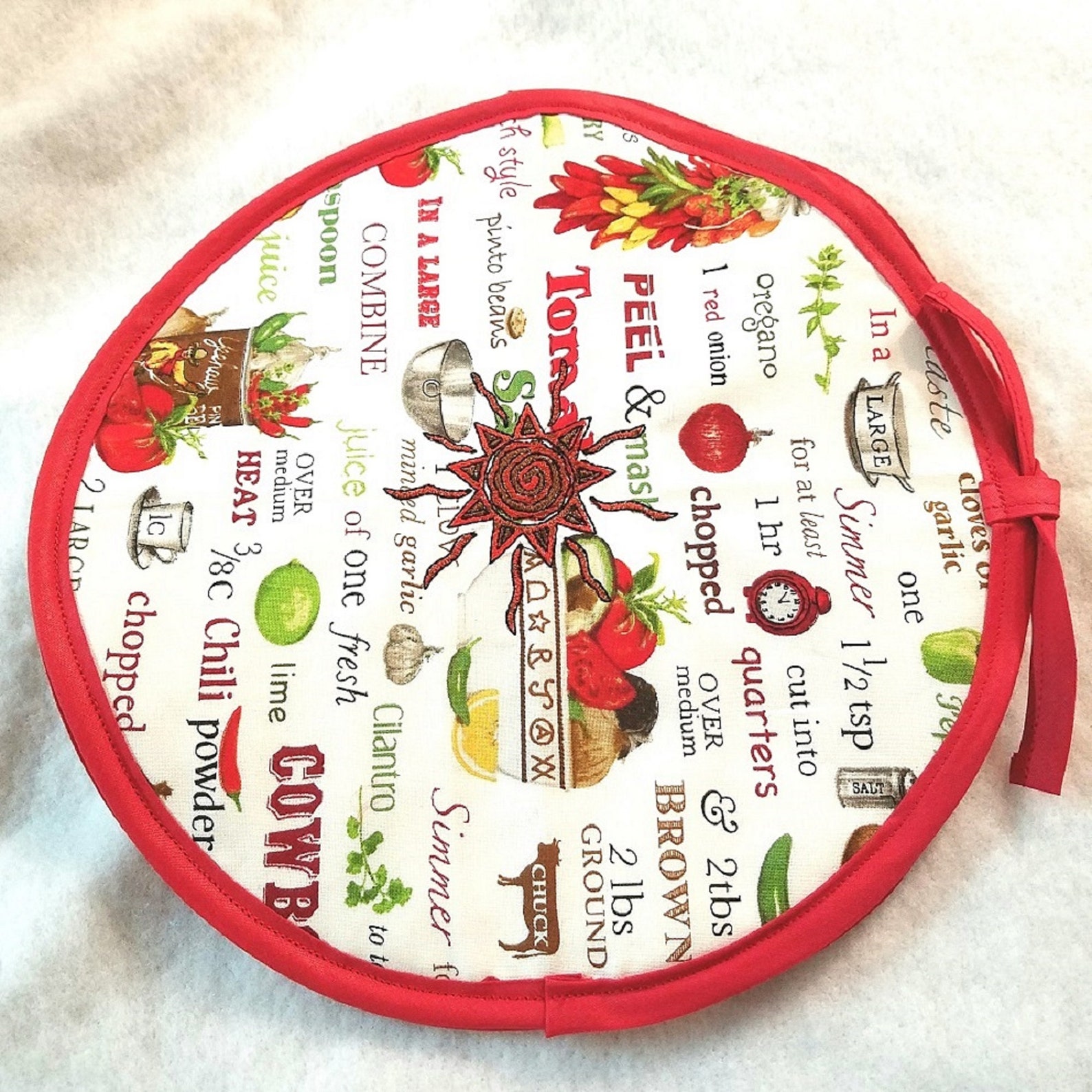 Microwave Tortilla Bread Pads - Etsy