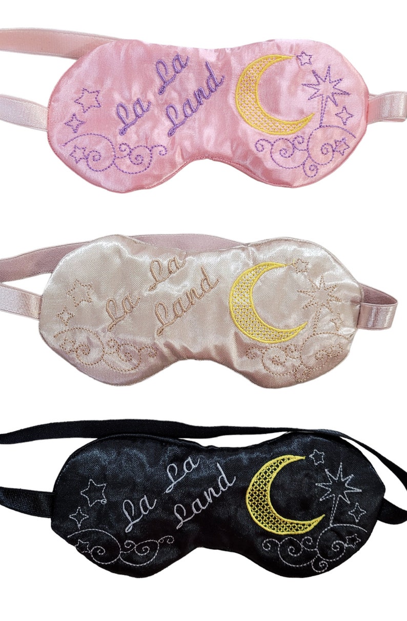 Sleep Mask Satin Adjustable Strap Different Colors - Etsy