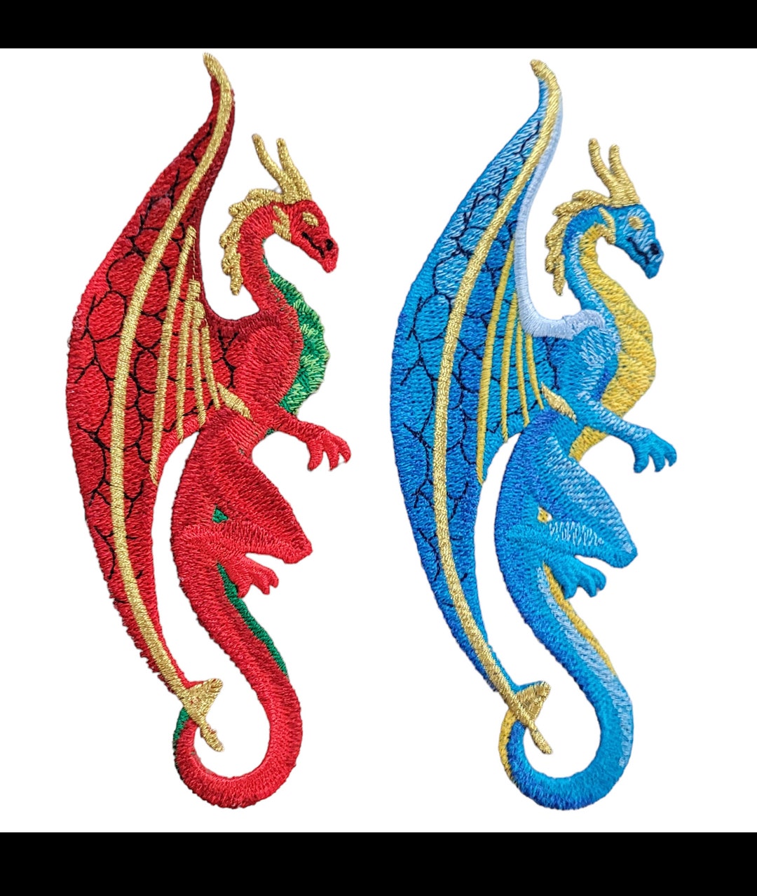 Dragon Bookmark Embroidered Lace - Etsy