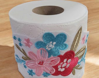 Embroidered Shell on Toilet Paper Home Decor - Etsy