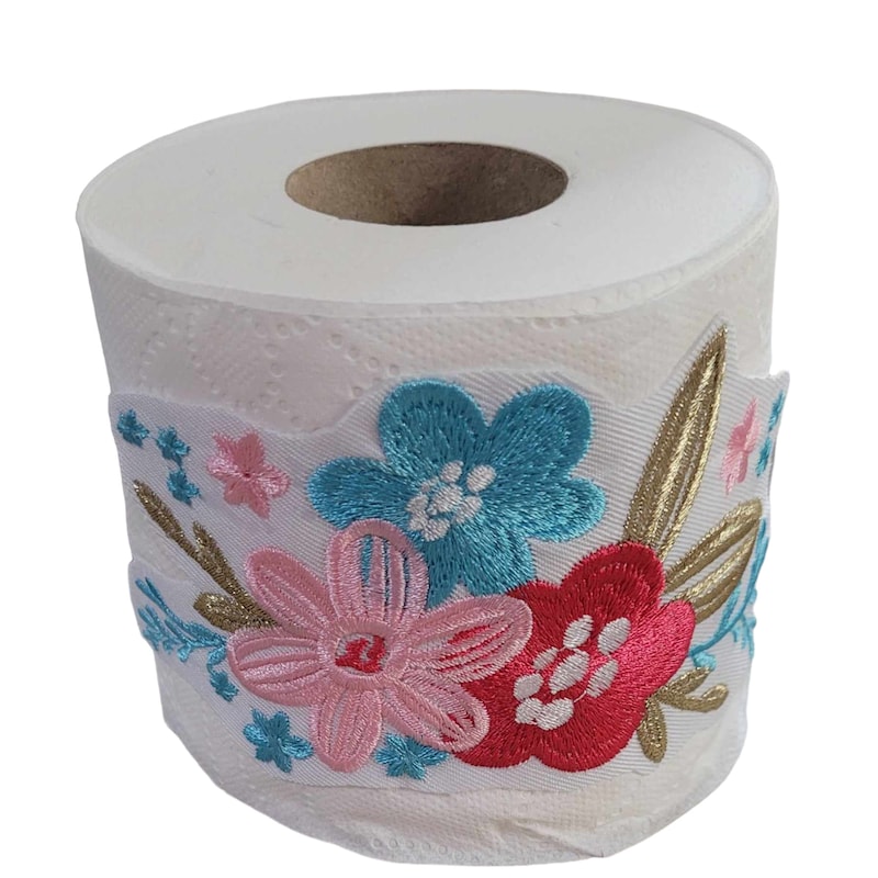 Embroidered Toilet Paper - Etsy