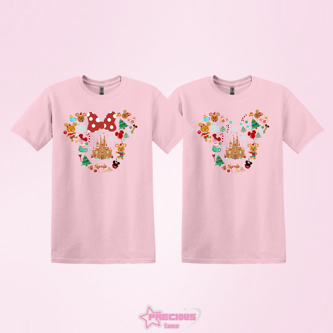 Mickey and Minnie Gingerbread Christmas Shirt, Christmas Squad ...