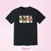 Comfort Colors Mofusand Christmas Tee, Cat Holiday Shirt Mofusand T ...