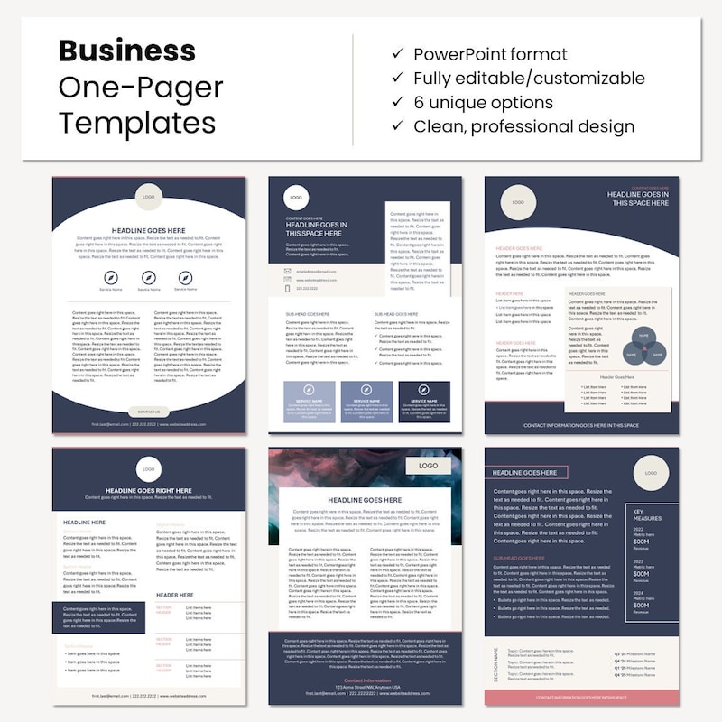 Business Strategy One Pager - Etsy