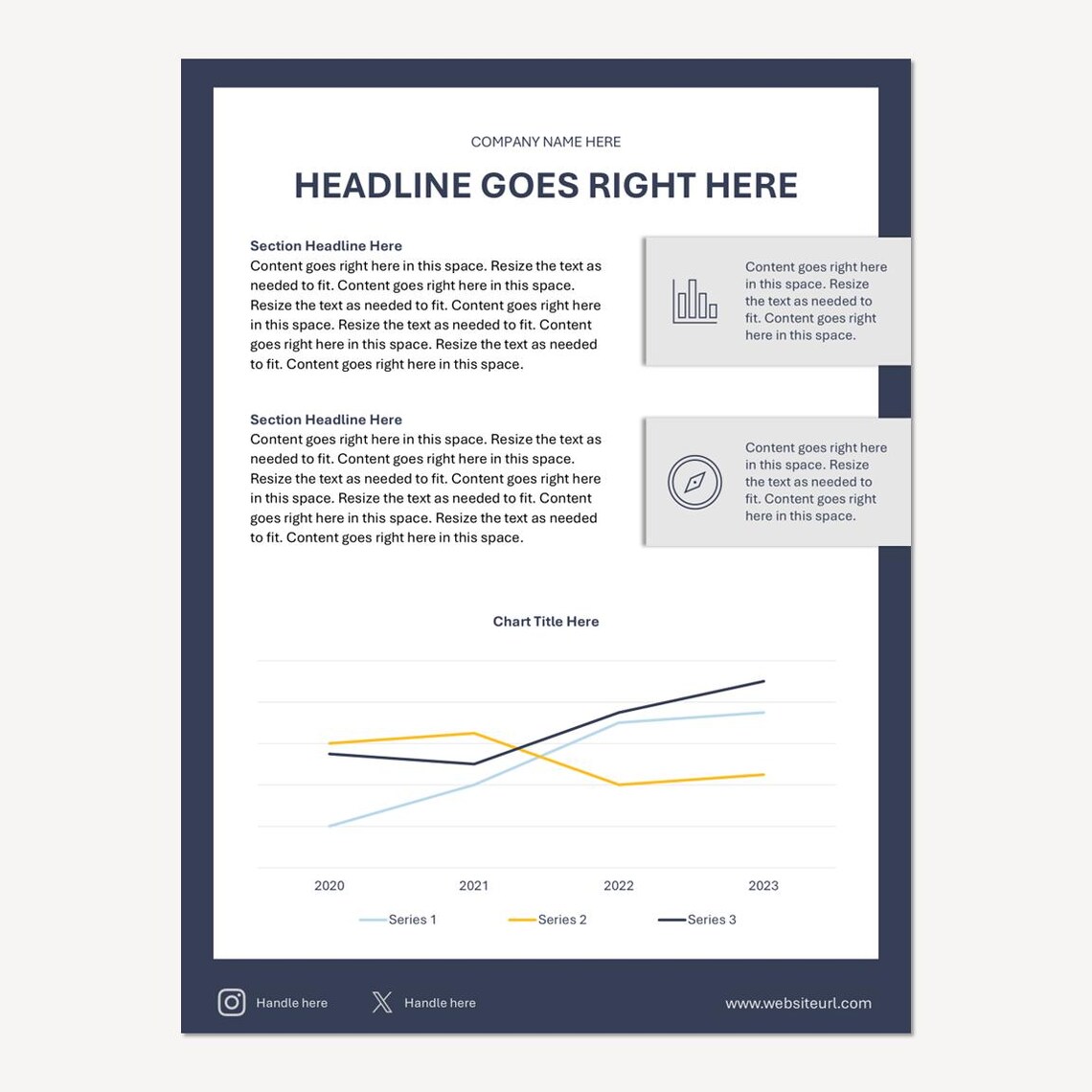 One-pager Powerpoint Templates | Executive Summary Template | Business ...