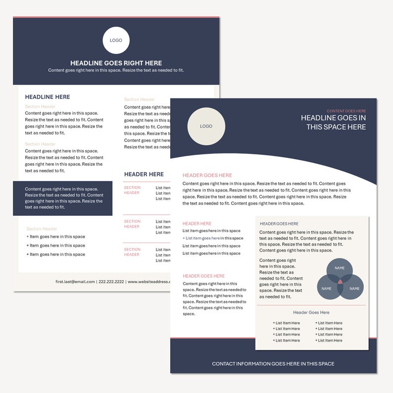 One-pager Templates | Powerpoint | Executive Summary Template ...