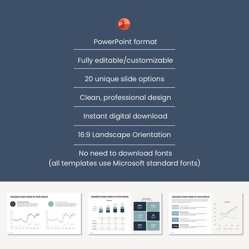 Powerpoint Slide Templates | Charts and Graphs | Kpis | Fully Editable ...