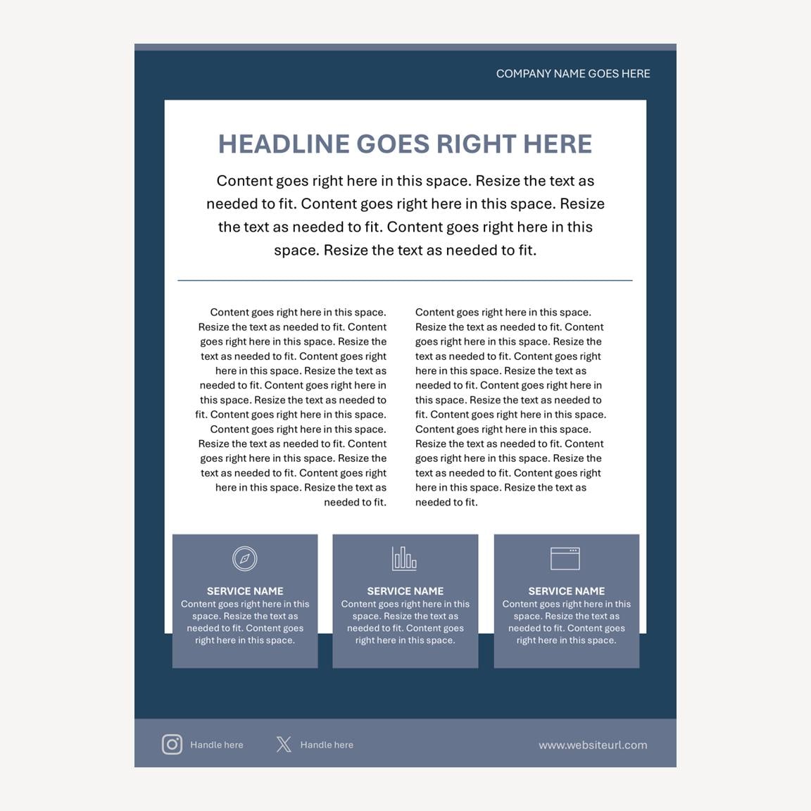 One-pager Powerpoint Templates | Executive Summary Template | Business ...